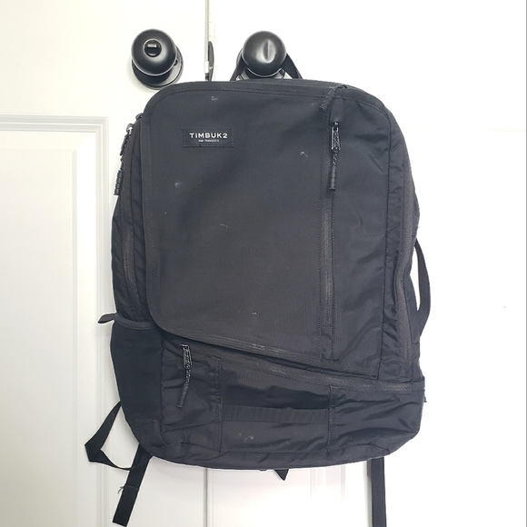 Timbuk2 | Bags | Timbuk2 Black Laptop Commuter Travel Backpack | Poshmark